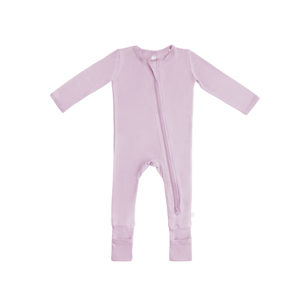 Baby Bamboo Pajamas w/ DreamCuffs® - Blush – Dreamland Baby