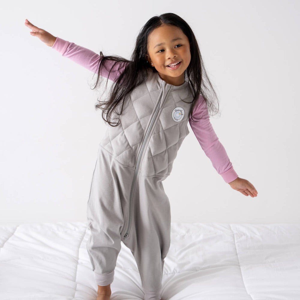 Weighted Sleep Sack Walker - Moon Grey – Dreamland Baby